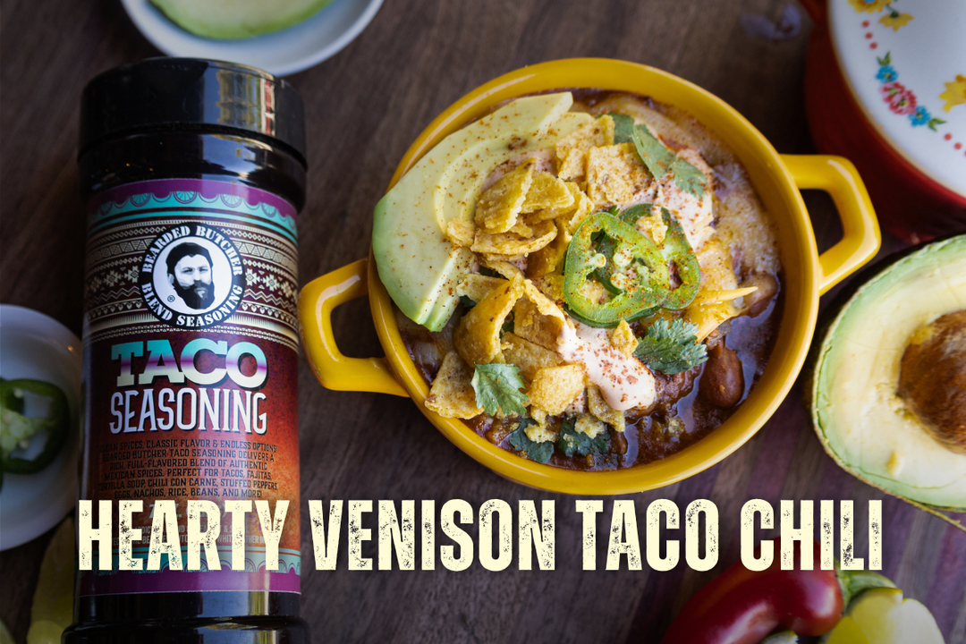 Hearty Venison Taco Chili – The Bearded Butchers