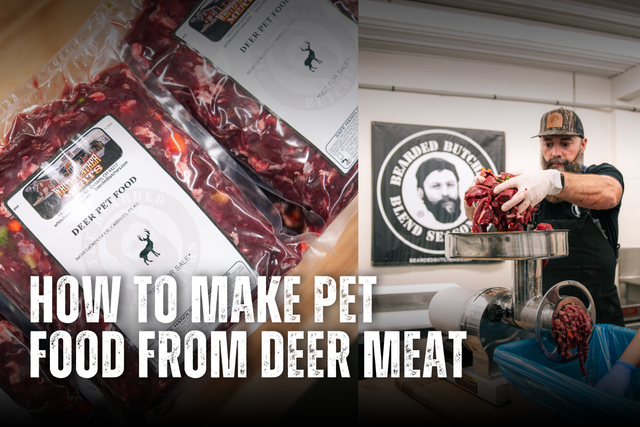How to Make Pet Food from Deer Meat – The Bearded Butchers