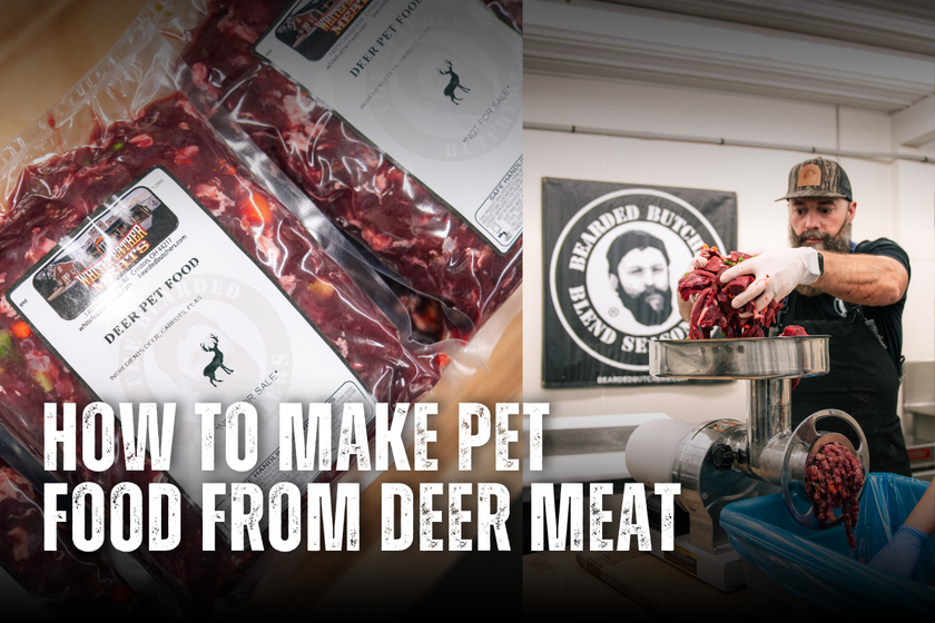 How to Make Pet Food from Deer Meat – The Bearded Butchers
