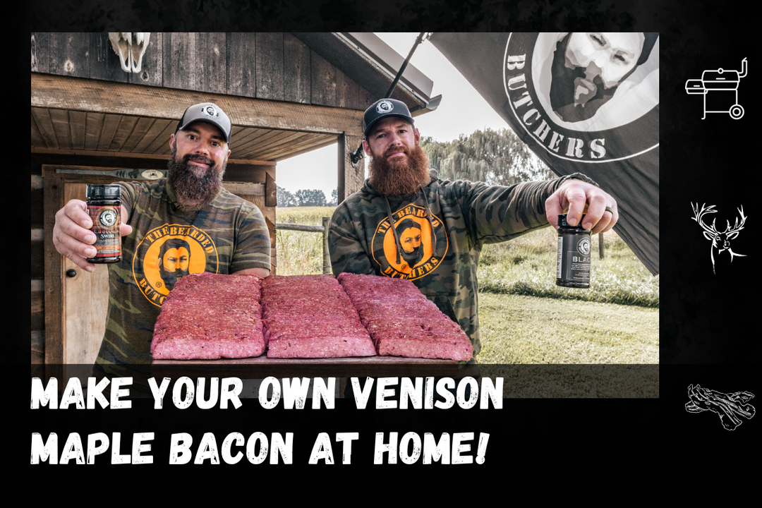 Make Your Own Venison Maple Bacon At Home! – The Bearded Butchers