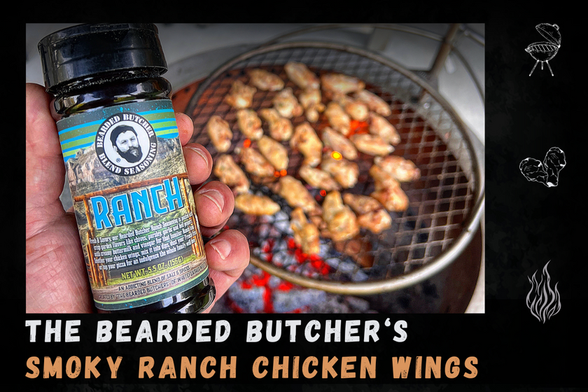 The Bearded Butcher's Smoky Ranch Chicken Wings – The Bearded Butchers