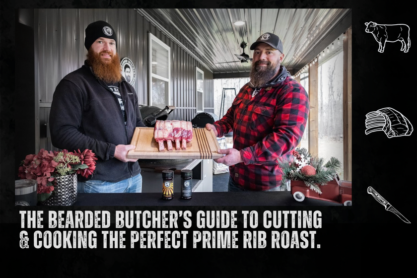 The Bearded Butcher's Guide to Cutting & Cooking the Perfect Prime Rib ...
