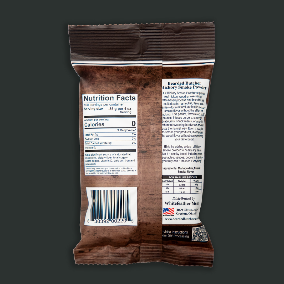 Hickory Smoke Flavor Powder - 3 oz – The Bearded Butchers