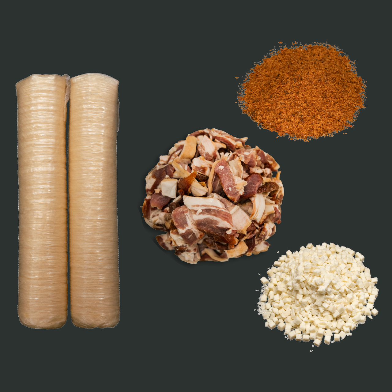 Bearded Butcher Bold Bacon Blue Cheese Bratwurst DIY Kit – The Bearded ...
