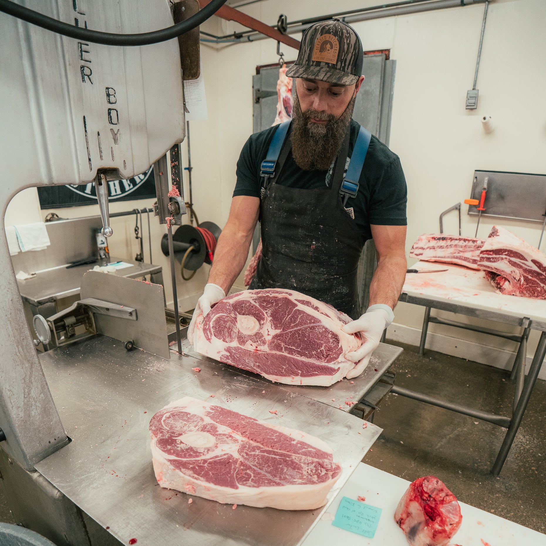 CARNIVORE CAVEMAN JR. Beef Arm Steak 4.5-5.5 lb – The Bearded Butchers