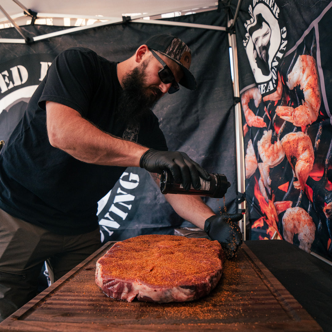CARNIVORE CAVEMAN™ Beef Round Steak 9-11# – The Bearded Butchers