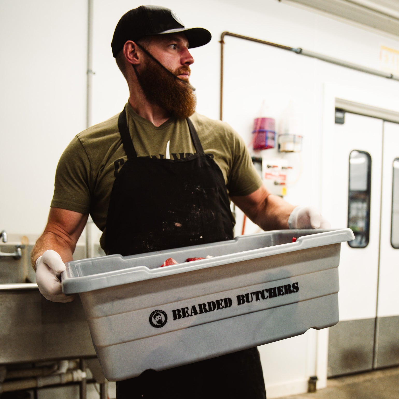 Bearded Butchers 50 lb Poly Meat Lug and Lid Combo – The Bearded Butchers