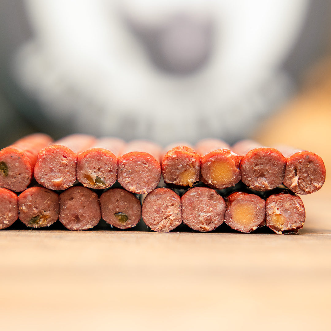 Jalapeño Cheddar Snack Sticks DIY Kit – The Bearded Butchers