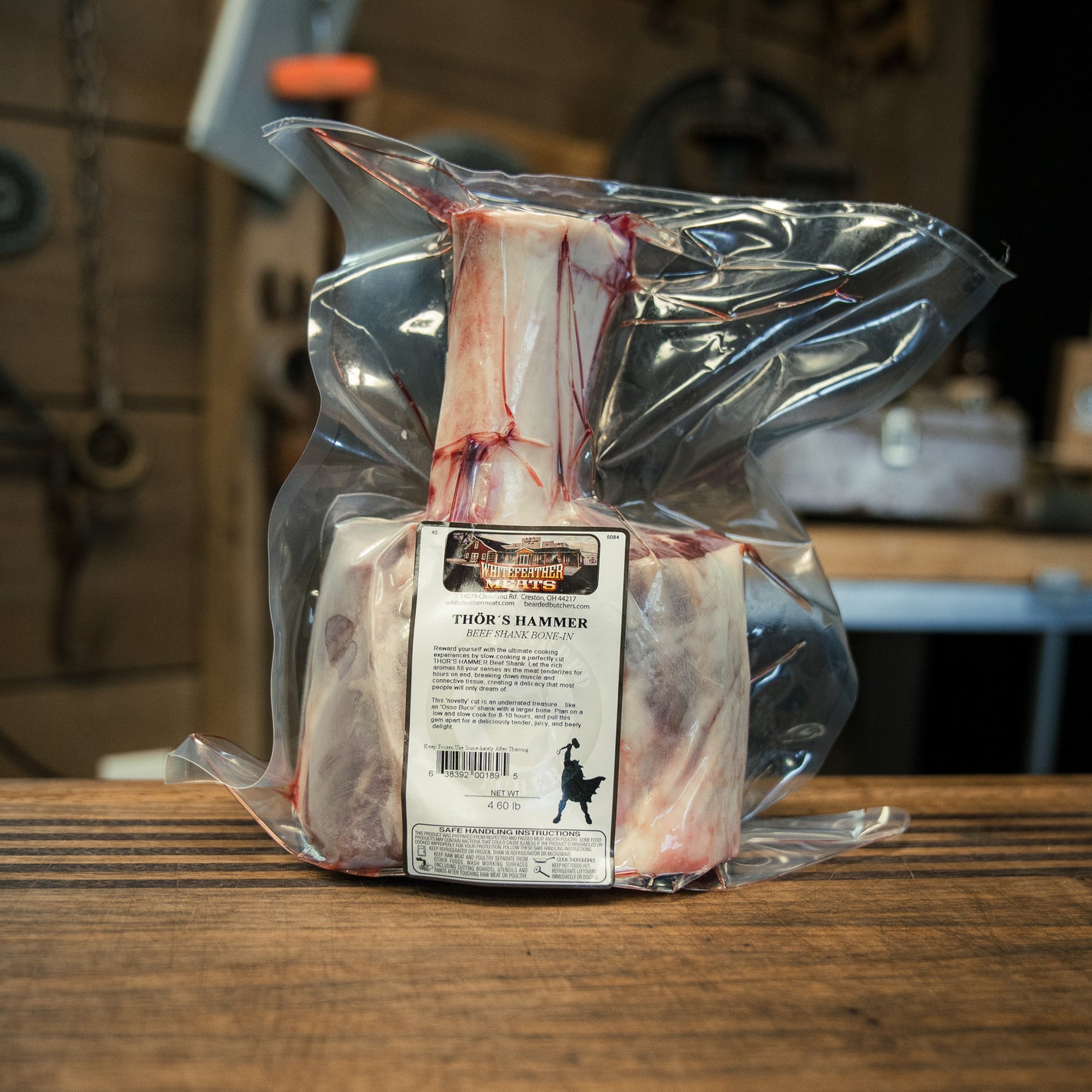 Thor’s Hammer Style Beef Shank 3.5-5# – The Bearded Butchers