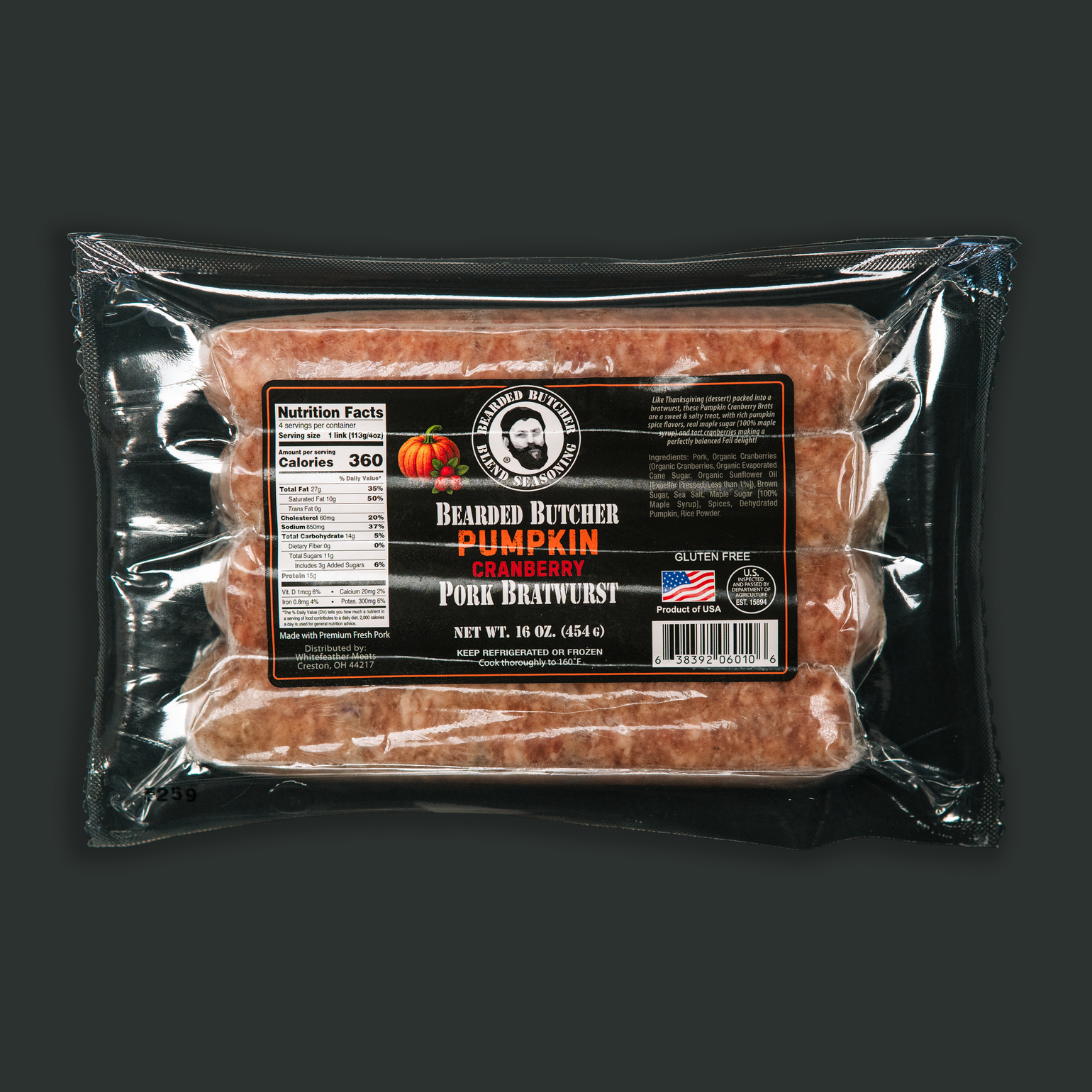 Bearded Butcher Pork Bratwurst 12 Pack – The Bearded Butchers