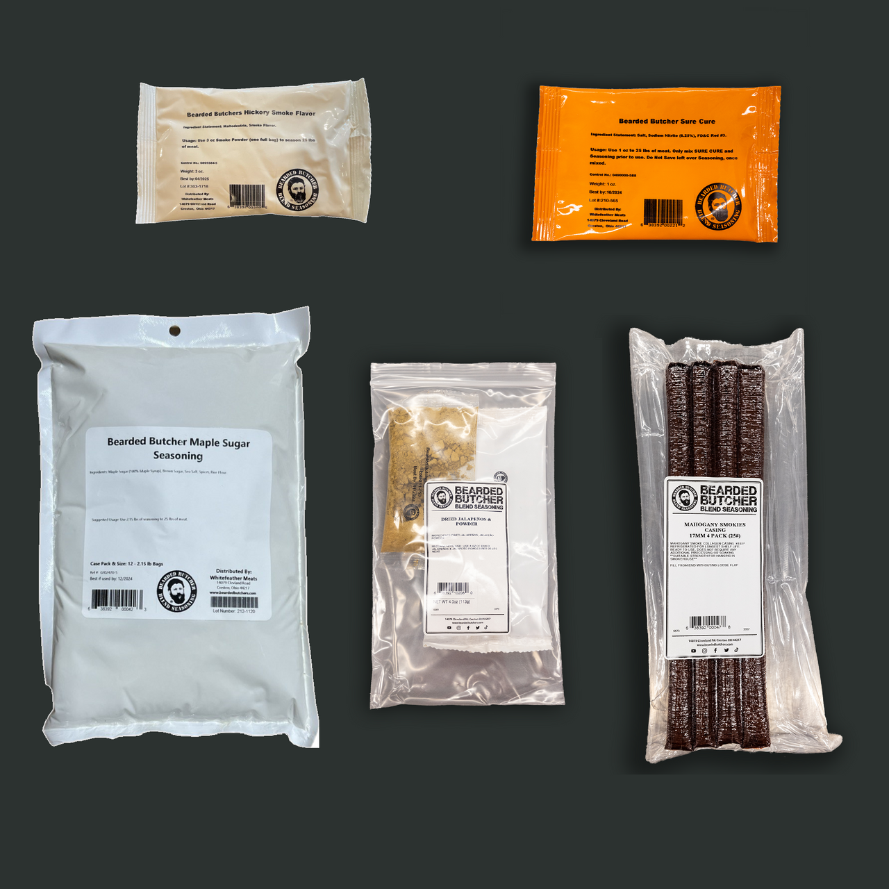 Sweet, Smoky & Spicy Snack Stick DIY Kit – The Bearded Butchers