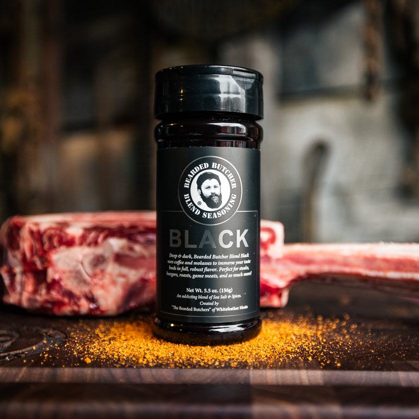 Bearded Butcher Blend Seasoning Black – The Bearded Butchers