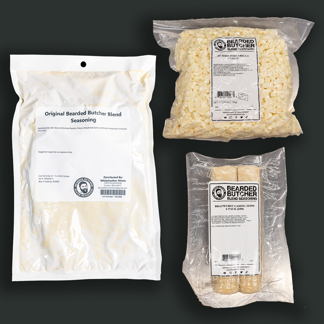 Bearded Butcher Original Bratwurst DIY Kit – The Bearded Butchers