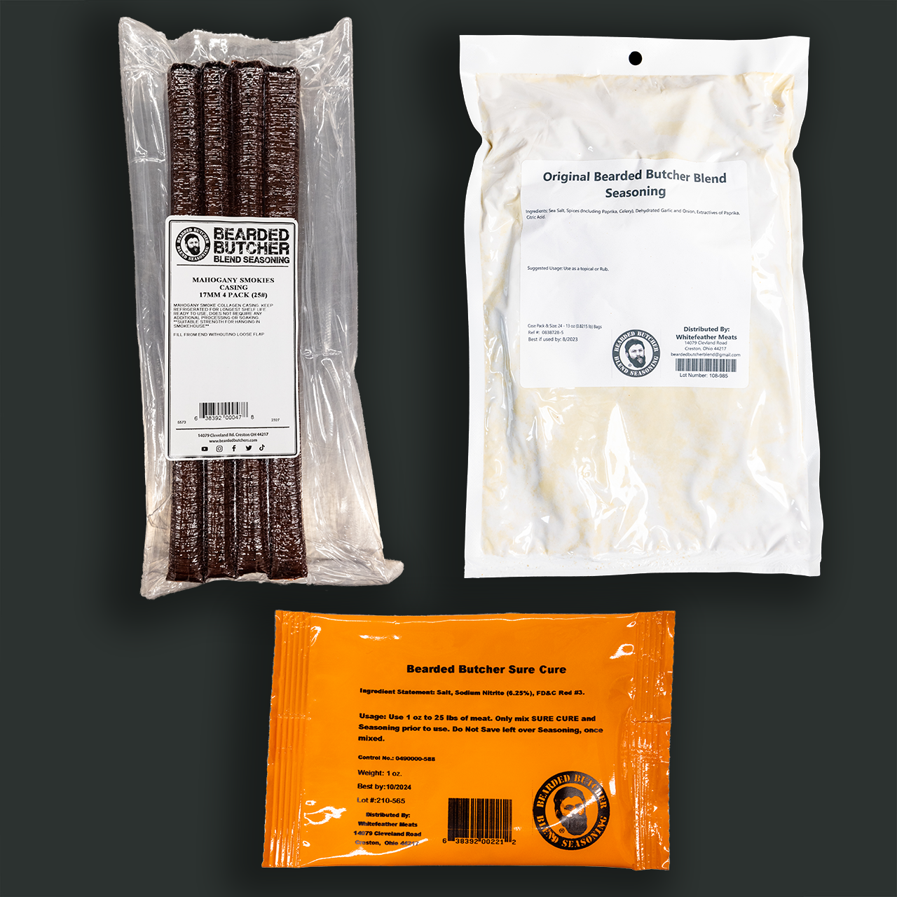 Bearded Butcher Original Flavor Snack Sticks DIY Kit – The Bearded Butchers